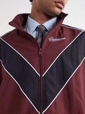 WILLY CHAVARRIA Bad Body Cotton-jersey Track Jacket