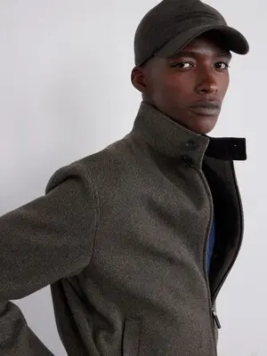 Zegna Oasi Logo-embellished Cashmere Baseball Cap