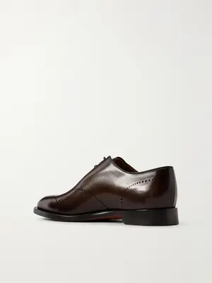 Berluti Alessandro Ajoure Leather Oxford Shoes
