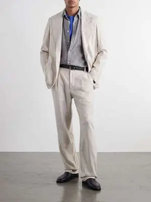 Portuguese Flannel Espiga Herringbone Cotton-flannel Shirt