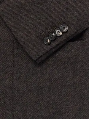 DE PETRILLO Faro Wool And Cashmere-blend Blazer - Blue