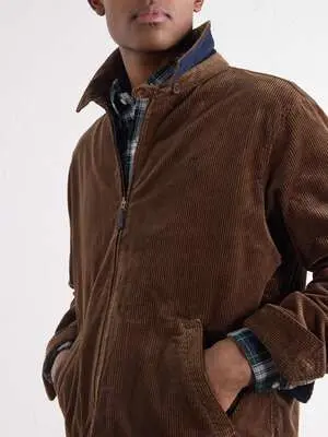 Polo Ralph Lauren Logo-embroidered Cotton-corduroy Jacket