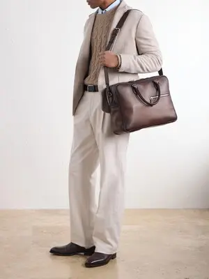 Berluti F088 Leather Briefcase