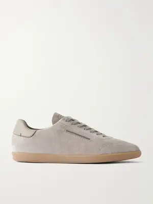 Zegna Trimmed Sneakers For Men