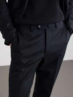 DE PETRILLO Straight-leg Wool And Cashmere-blend Suit Trousers