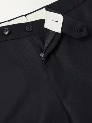 DE PETRILLO Straight-leg Wool And Cashmere-blend Suit Trousers