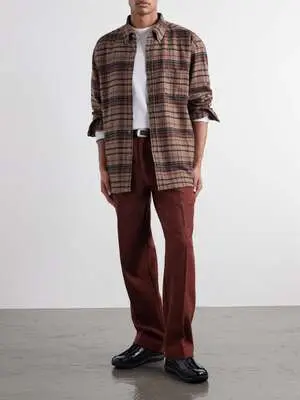 Portuguese Flannel Stalia Checked Cotton-flannel Shirt