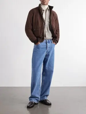 VALSTAR Valstarino Suede Jacket - Brown