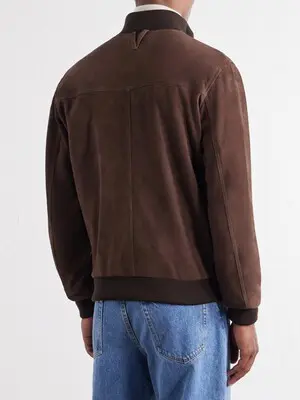 VALSTAR Valstarino Suede Jacket - Brown