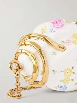 Chloé Souvenir Treasures Floral-print Resin Shoulder Bag