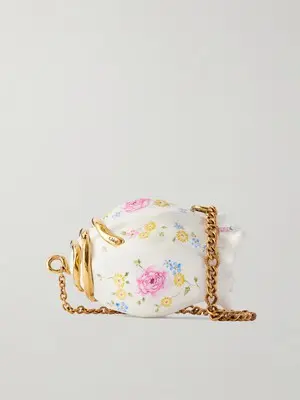 Chloé Souvenir Treasures Floral-print Resin Shoulder Bag - Pink