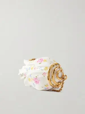Chloé Souvenir Treasures Floral-print Resin Shoulder Bag - Pink