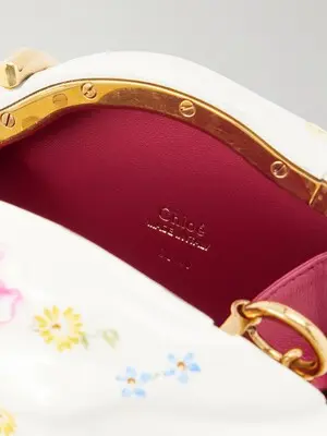 Chloé Souvenir Treasures Floral-print Resin Shoulder Bag - Pink