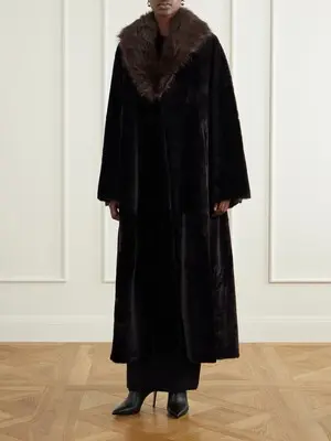 Nour Hammour Astoria Shearling Coat