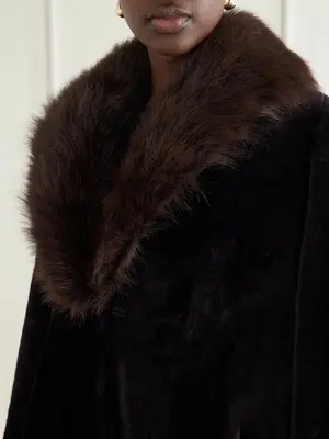 Nour Hammour Astoria Shearling Coat