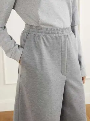 Tibi Feather Weight Jersey Shorts