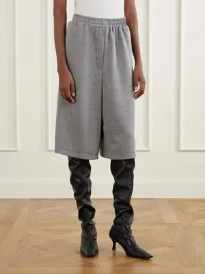 Tibi Feather Weight Jersey Shorts