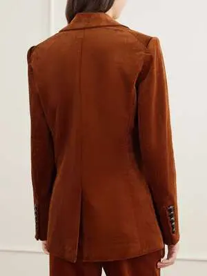 Veronica Beard Livvy Dickey Cotton-blend Corduroy Blazer