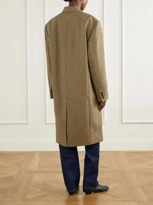 Tibi Checked Twill Coat