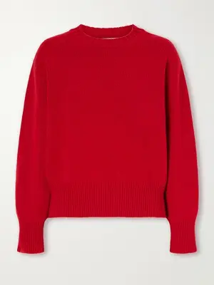 HIGH SPORT Haley Wool And Cashmere-blend Sweater