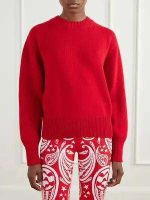 HIGH SPORT Haley Wool And Cashmere-blend Sweater