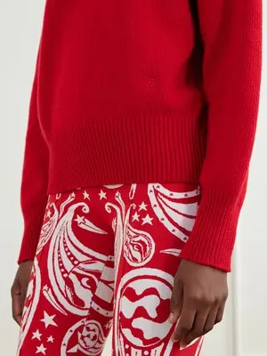 HIGH SPORT Haley Wool And Cashmere-blend Sweater