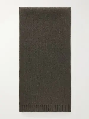 LISA YANG Frederica Cashmere Scarf - Green
