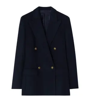 Burberry Cashmere Double-breasted Jacket