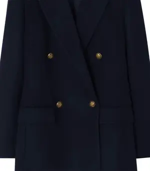 Burberry Cashmere Double-breasted Jacket