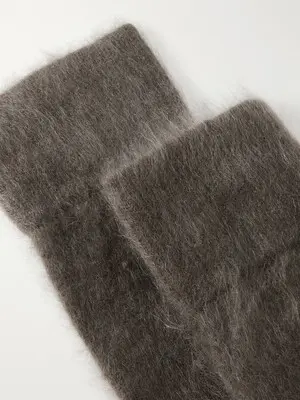 LISA YANG Brushed Cashmere Socks