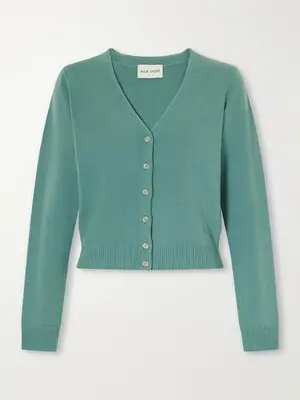 HIGH SPORT Cardigen Wool And Cashmere-blend Cardigan - Green