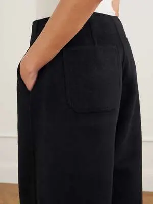 LISA YANG Wool And Cashmere-blend Wide-leg Pants