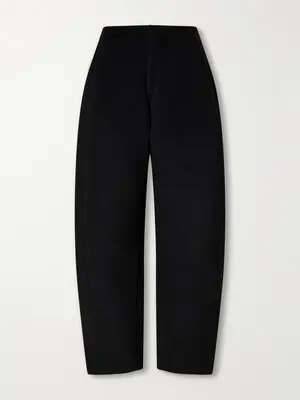LISA YANG Wool And Cashmere-blend Barrel-leg Pants