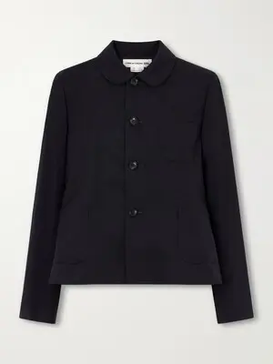 Comme Des Garçons Wool Jacket Blue