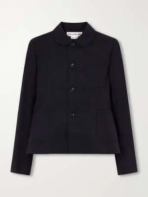 Comme Des Garçons Wool Jacket - Navy