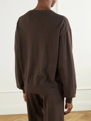 Eterne Cotton And Cashmere-blend Sweater