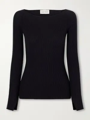 HIGH SPORT Bara Ribbed Cotton And Cashmere-blend Sweater