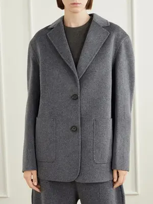 LISA YANG Double-faced Wool And Cashmere-blend Blazer