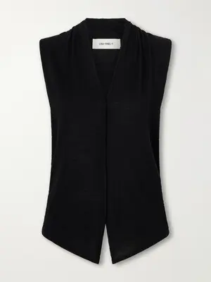 LISA YANG Paisley Cashmere Tank