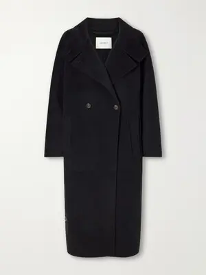 LISA YANG Button Wool And Cashmere-blend Coat