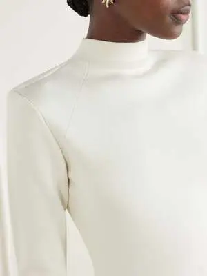 Aje Elodi Crepe Mini Dress - Cream