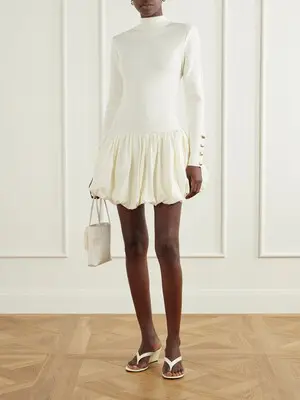 Aje Elodi Crepe Mini Dress