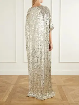 Jenny Packham Kai Sequined Tulle Gown