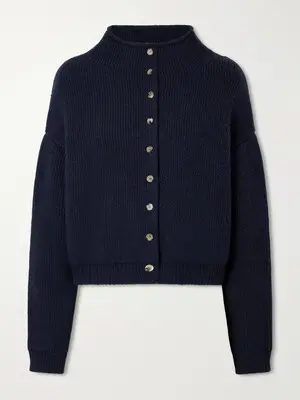 Khaite Marjorie Cashmere Cardigan - Blue