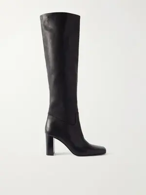 Khaite Petra 85 Leather Knee-high Boots