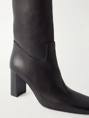Khaite Petra 85 Leather Knee-high Boots