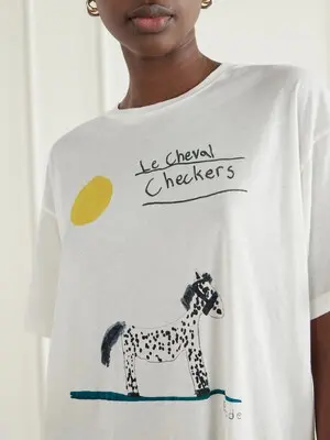 BODE Cheval Printed Cotton-jersey T-shirt
