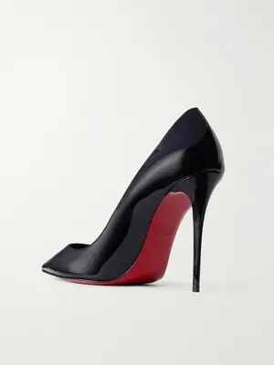 CHRISTIAN LOUBOUTIN La Pigalle 100 Patent-leather Pumps