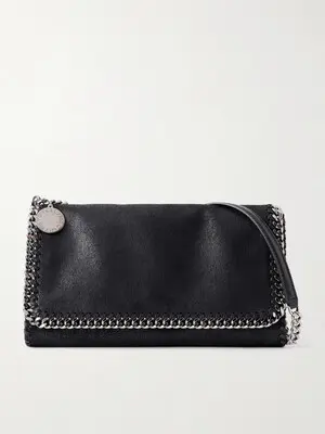 Stella McCartney Flabella Flap Vegetarian Material Shoulder Bag