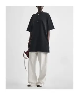 Phoebe Philo Oversized Short-sleeved T-shirt - Black